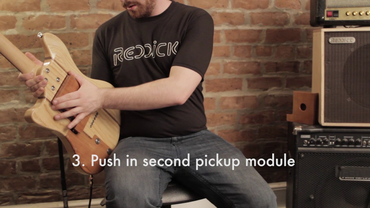 How To: Swapping Pickups on Voyager Modular Guitar - YouTube