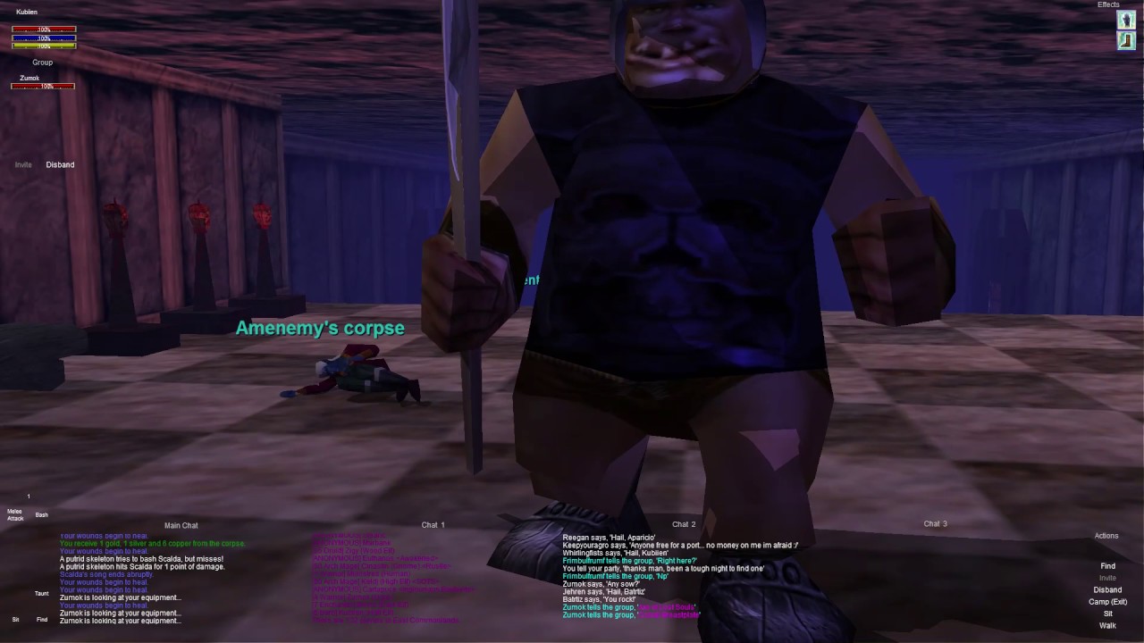 Everquest old school : Part 6 - Entrance Group - Befallen - Half Elf ...