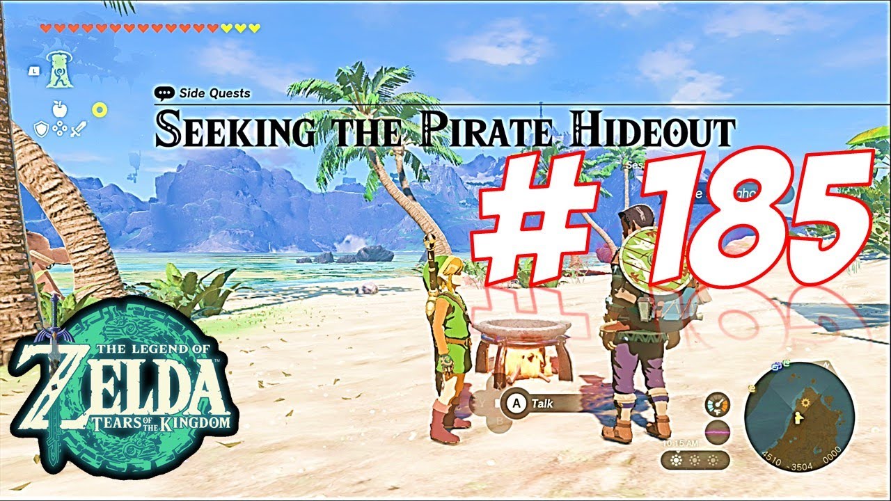 Seeking The Pirate Hideout 01 The Legend Of Zelda Tears of the Kingdom ...