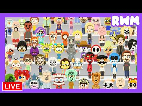 I Made 70 Miis in Tomodachi Life