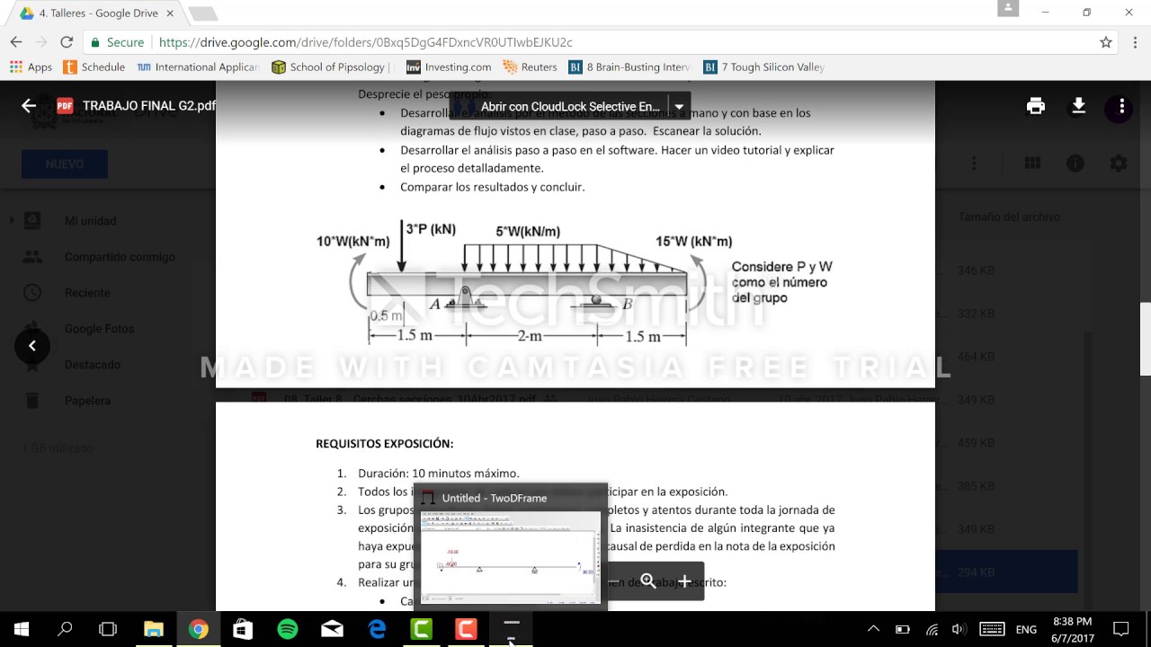 Tutorial TwoDFrame - Analisis Vigas - YouTube