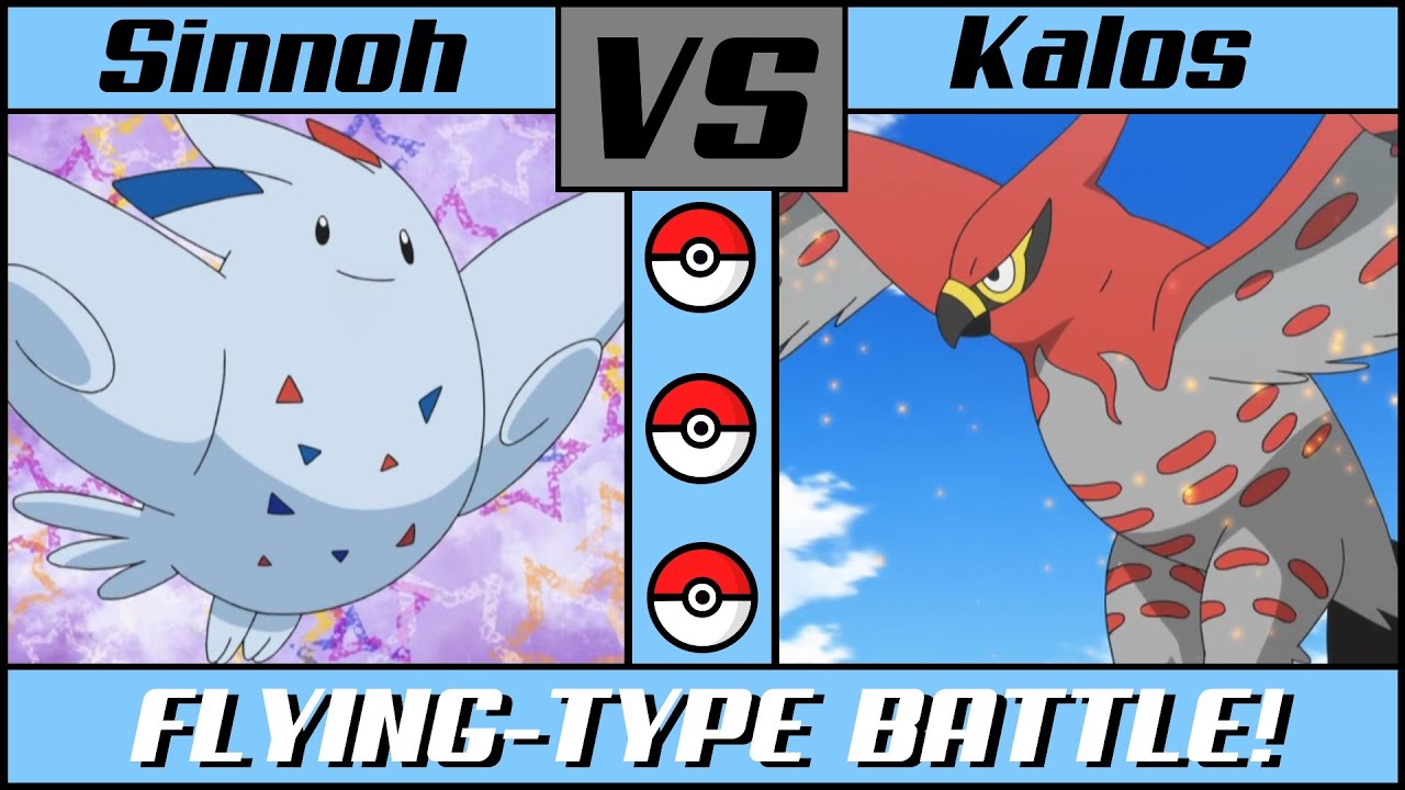 Flying Pokémon Battle: SINNOH vs KALOS - YouTube