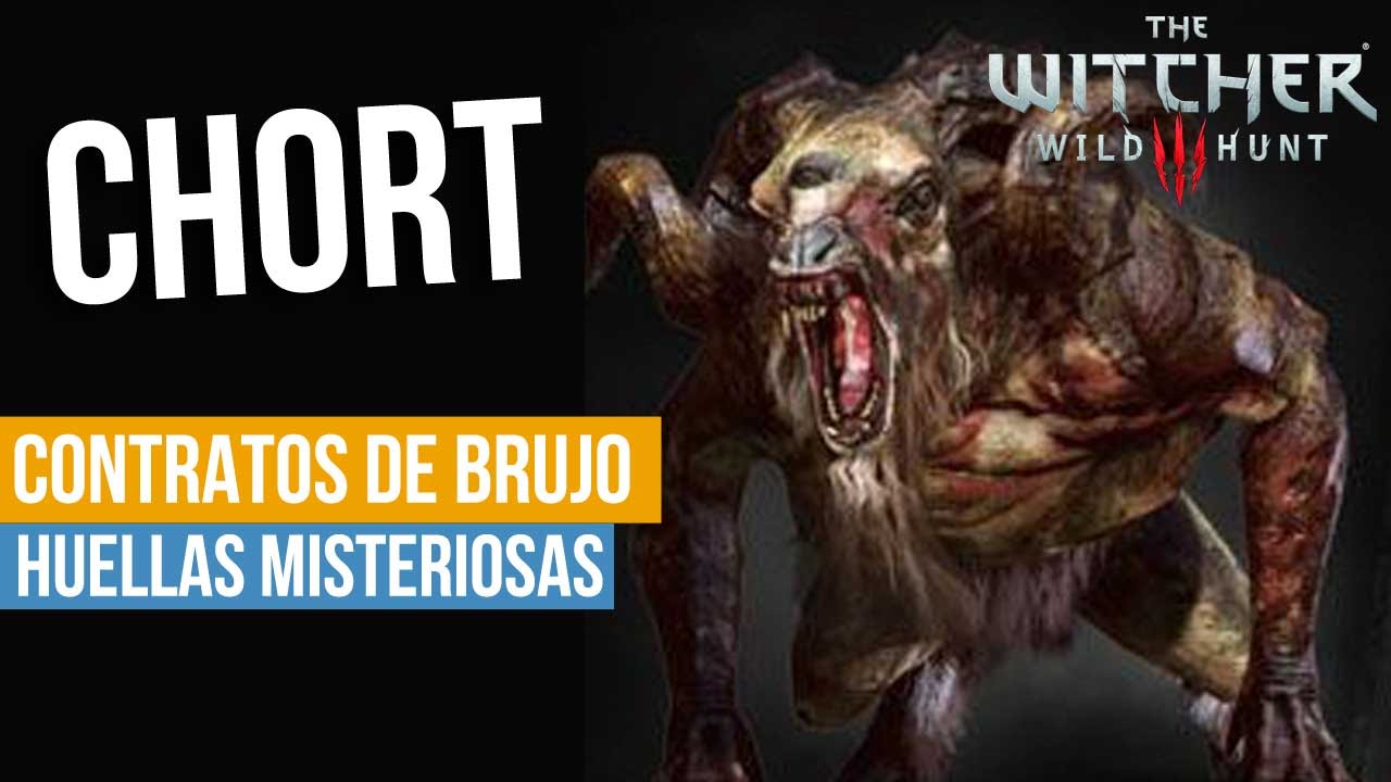 The Witcher 3: Wild Hunt - Huellas misteriosas (Boss Chort) - YouTube