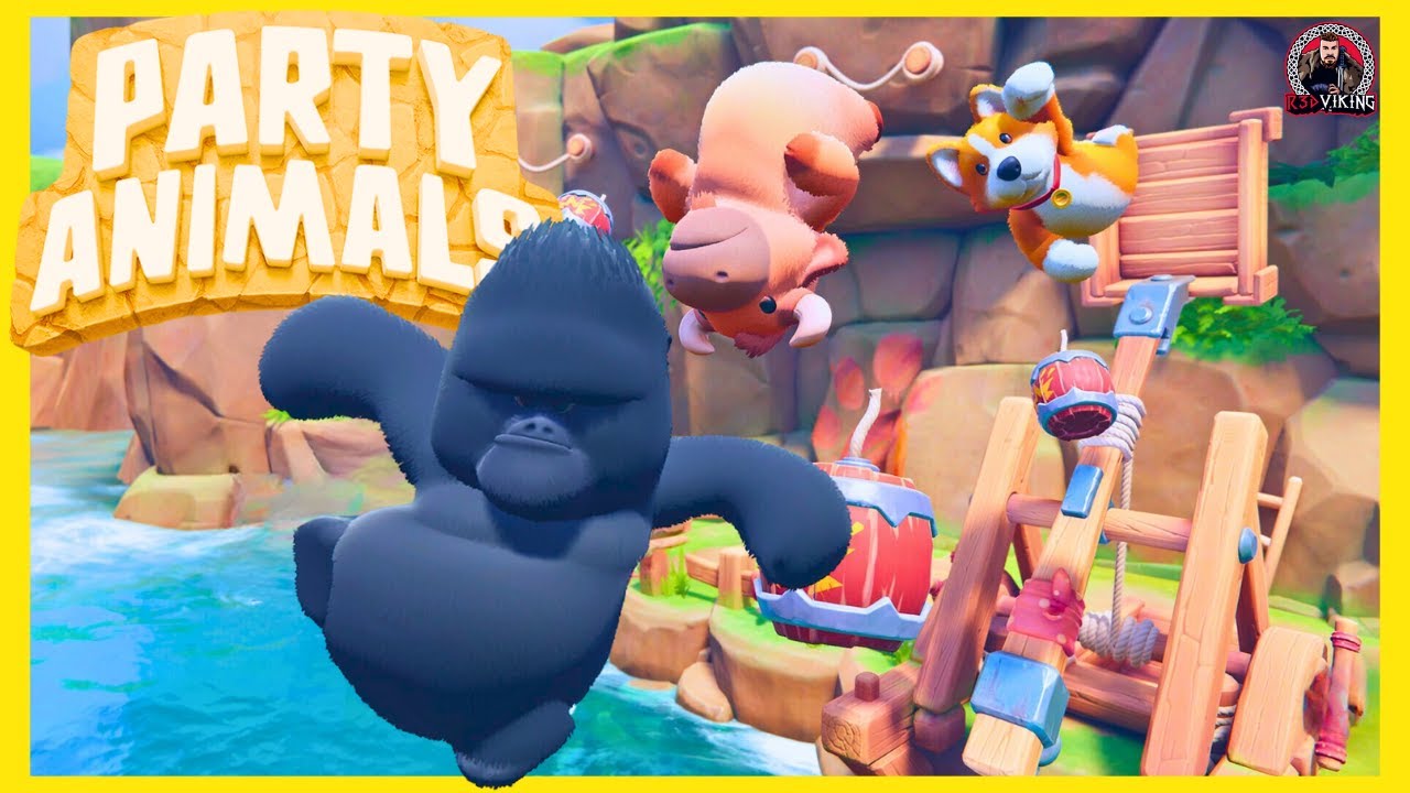 CHAOS Has Never Been so CUTE!! | Party Animals | First Party 2024 ...