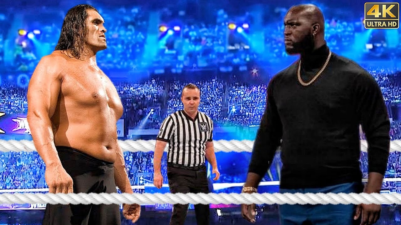 The Great Khali vs. Omos – FULL FIGHT | WWE 2K22 - YouTube