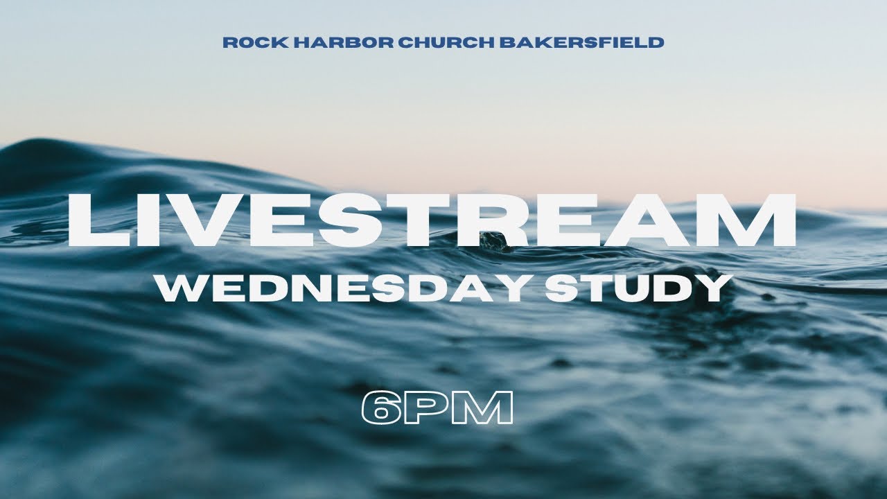 Livestream Wednesday Adult Bible Study - YouTube