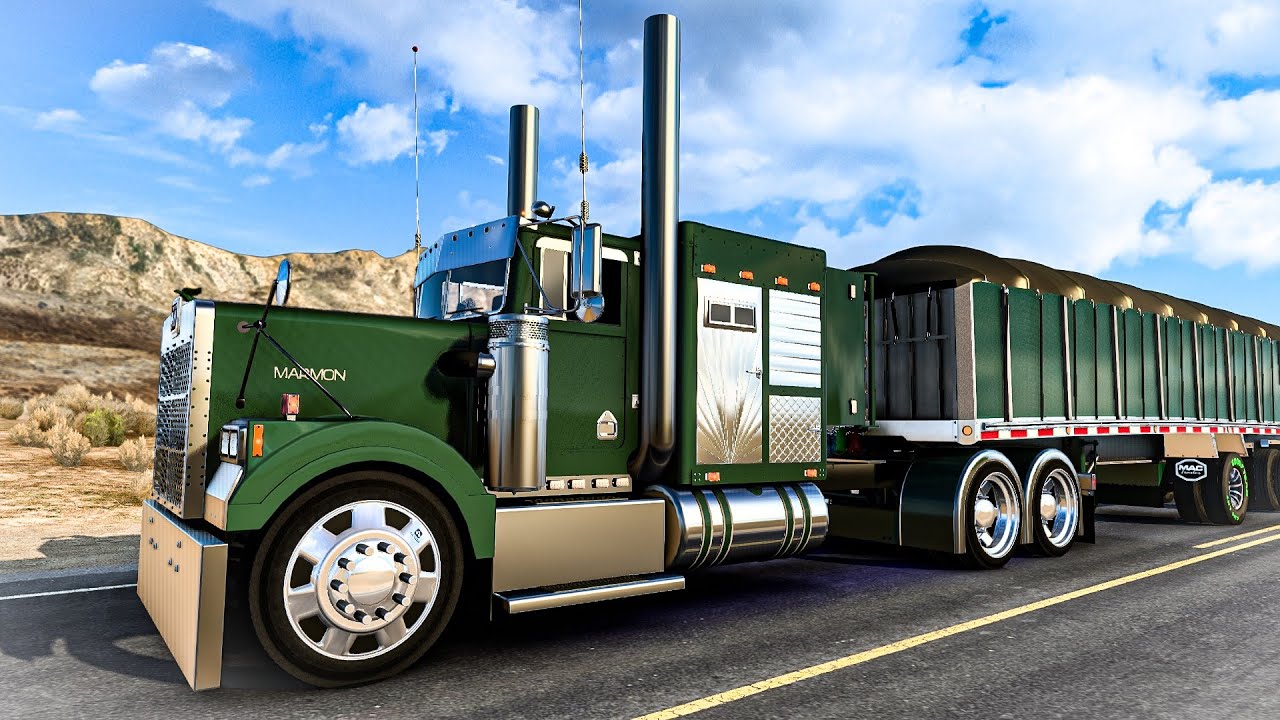 Marmon 57P - (Cummins N14 Big Cam) - American Truck Simulator - ATS ...