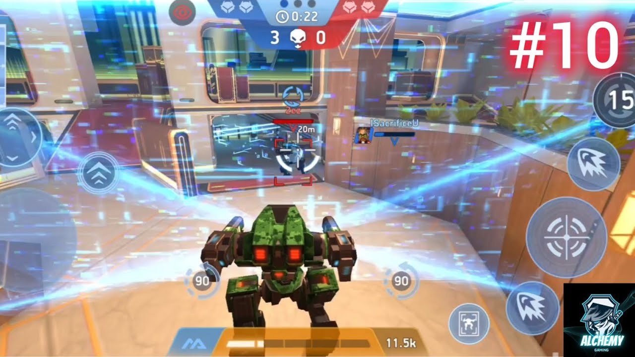 GUARDIAN GAMEPLAY || MVP 1 || MECH ARENA GAMEPLAY #10 - YouTube