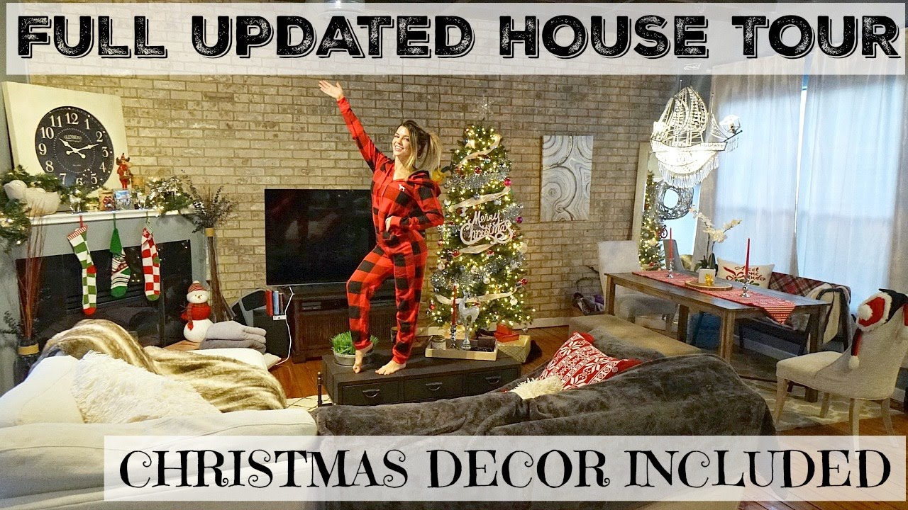 Full, Updated House Tour! | Christmas Decor Included - YouTube