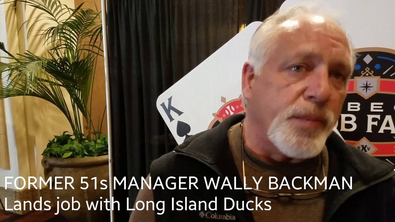 Former 51s manager Wally Backman chats about new job. - YouTube
