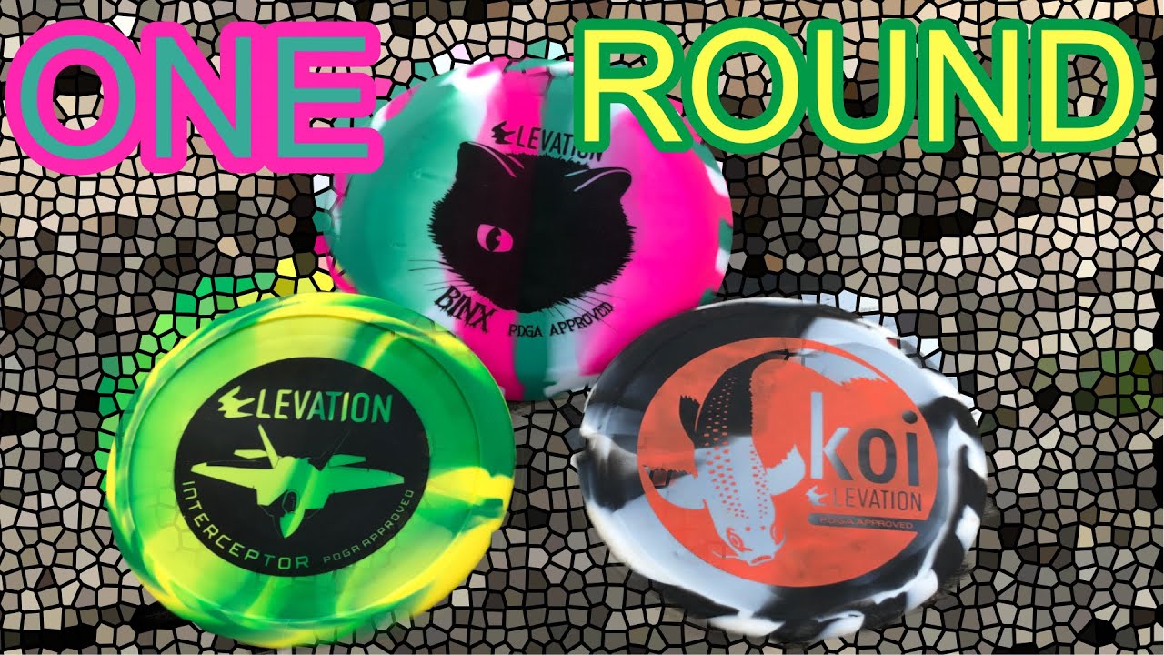 Playing a round with only ELEVATION Discs - YouTube