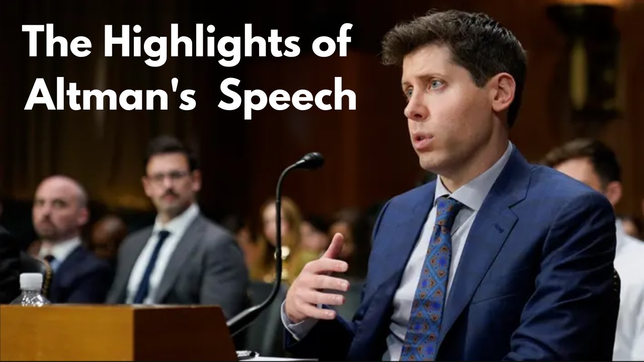 Sam Altman's Historic Senate Testimony: AI Dangers, US Leadership ...
