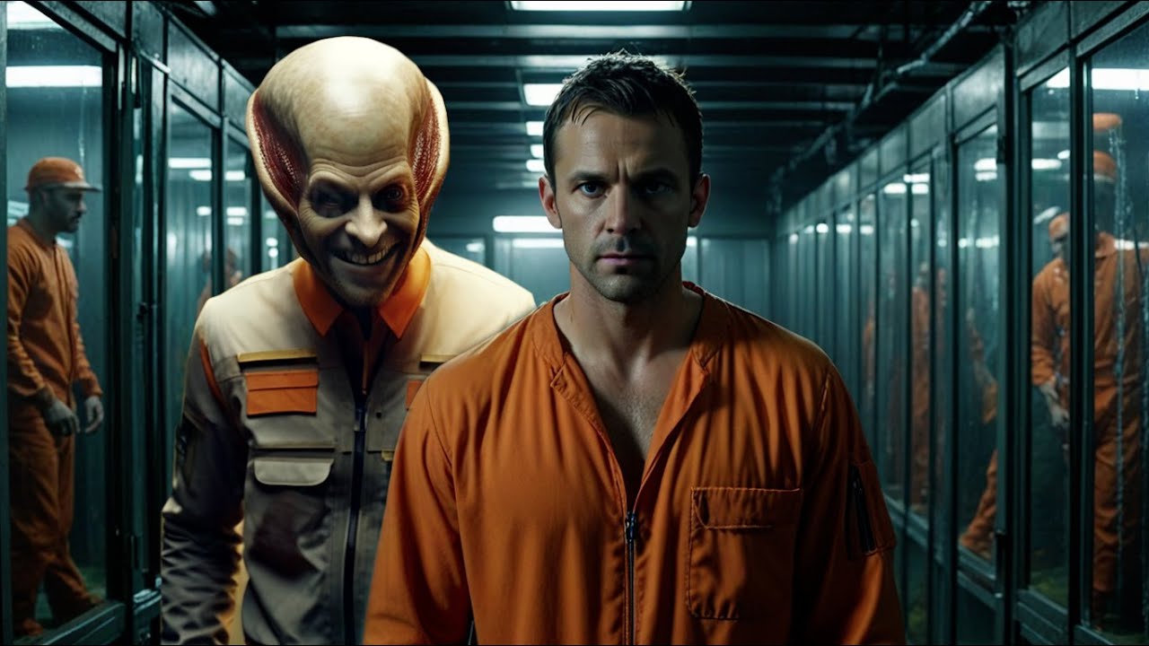 The Alien warden laughed at him, Until Human escaped the Galactic Jail ...