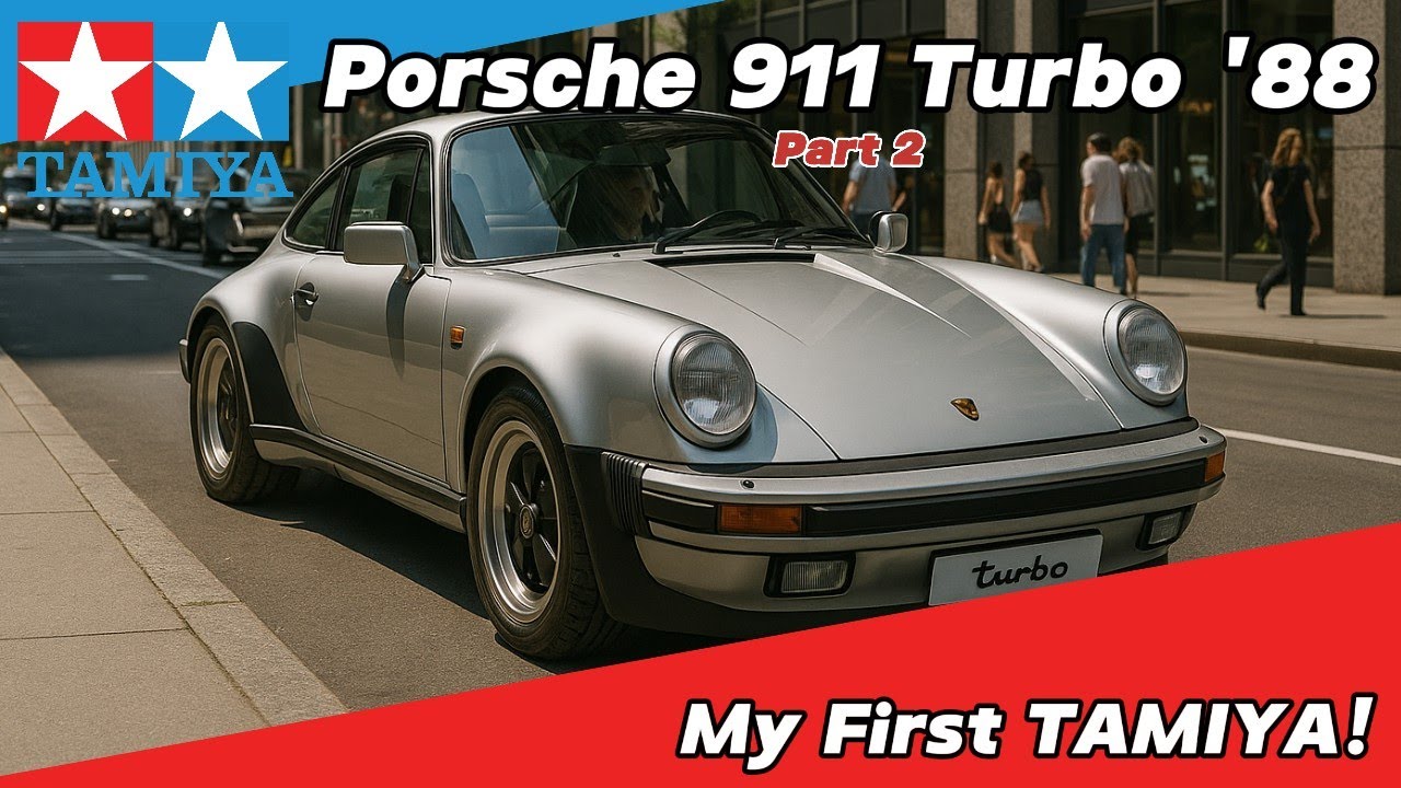 My First Tamiya – Porsche 911 Turbo '88 | Part 2 - YouTube
