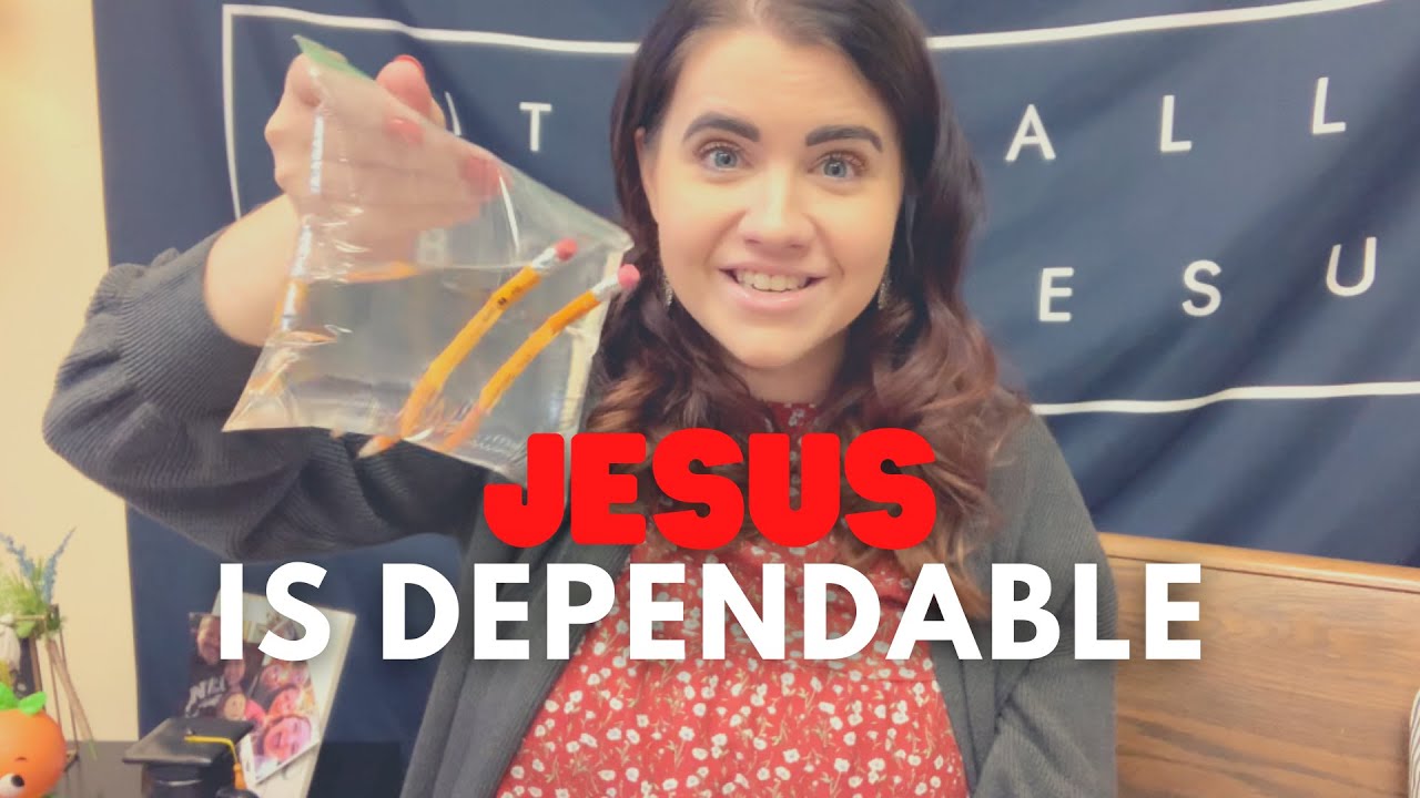 Jesus is Dependable - An Object Lesson Devotional - YouTube