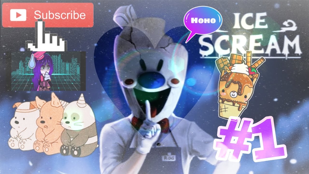 Ice cream chapter 1~/لعبت رجل الايس كريم المرعب شابتر وان عرفت كيف ...