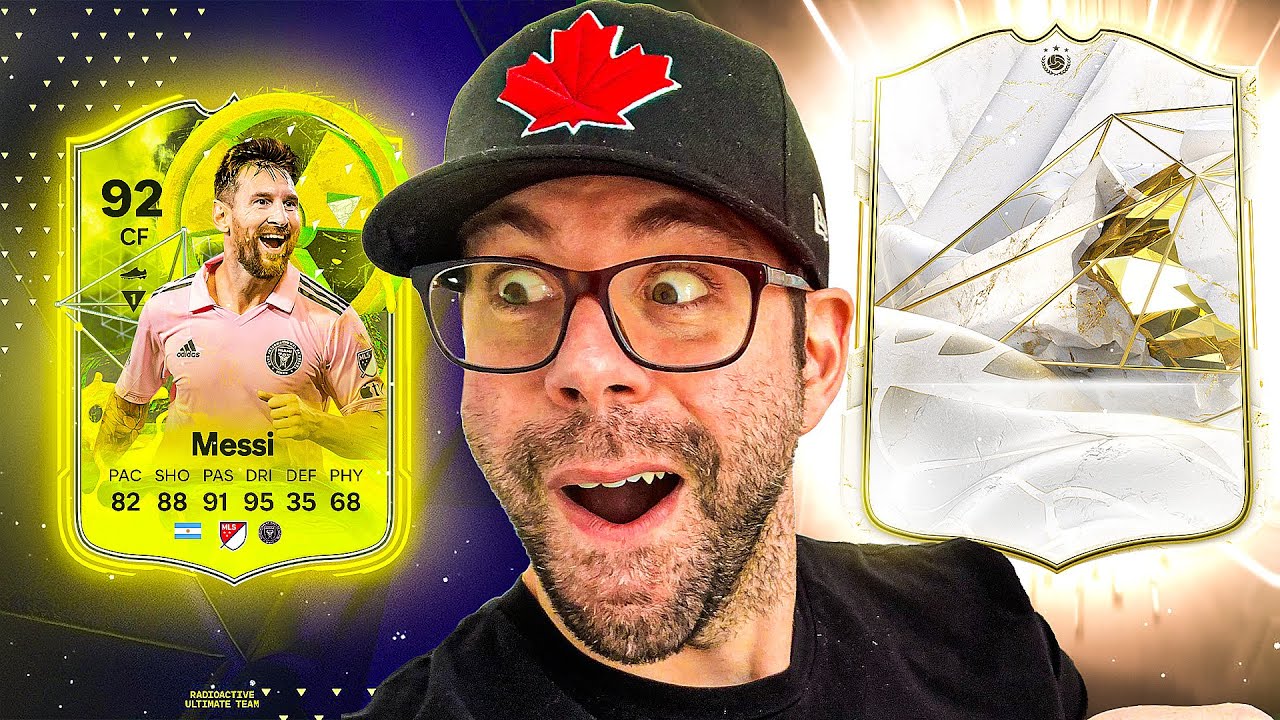 RADIOACTIVE 92 MESSI!!!! YESSSSS!!!! NOOOOOOO :( - FC24 First Owner 6pm ...