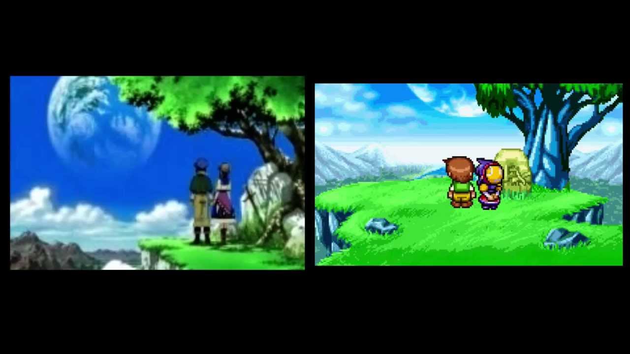 Lunar SSS Opening: Sprite Version (Side by Side Comparison) - YouTube