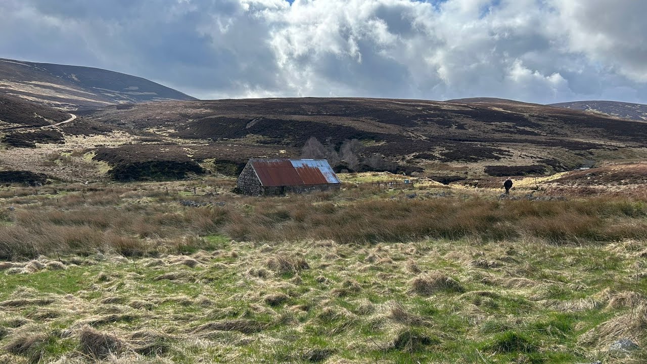 Short Video From Our Hike In March To Charr Bothy - YouTube