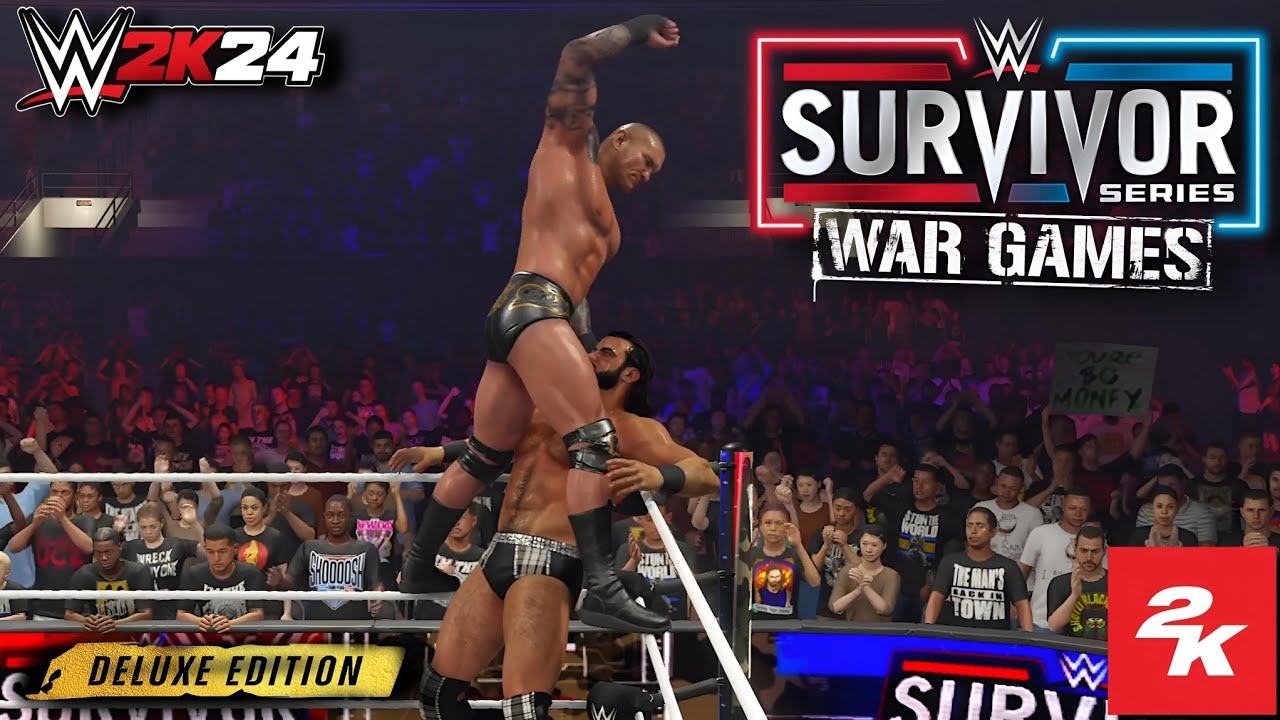 WWE 2K24 - Randy Orton vs. Drew McIntyre – No Holds Barred: Survivor Series WarGames 2023 ...