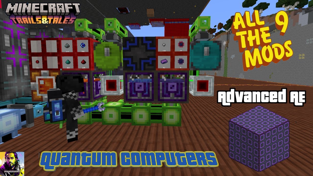 All the Mods 9 EP 203: Crafting the New Age of AE2 with Quantum ...