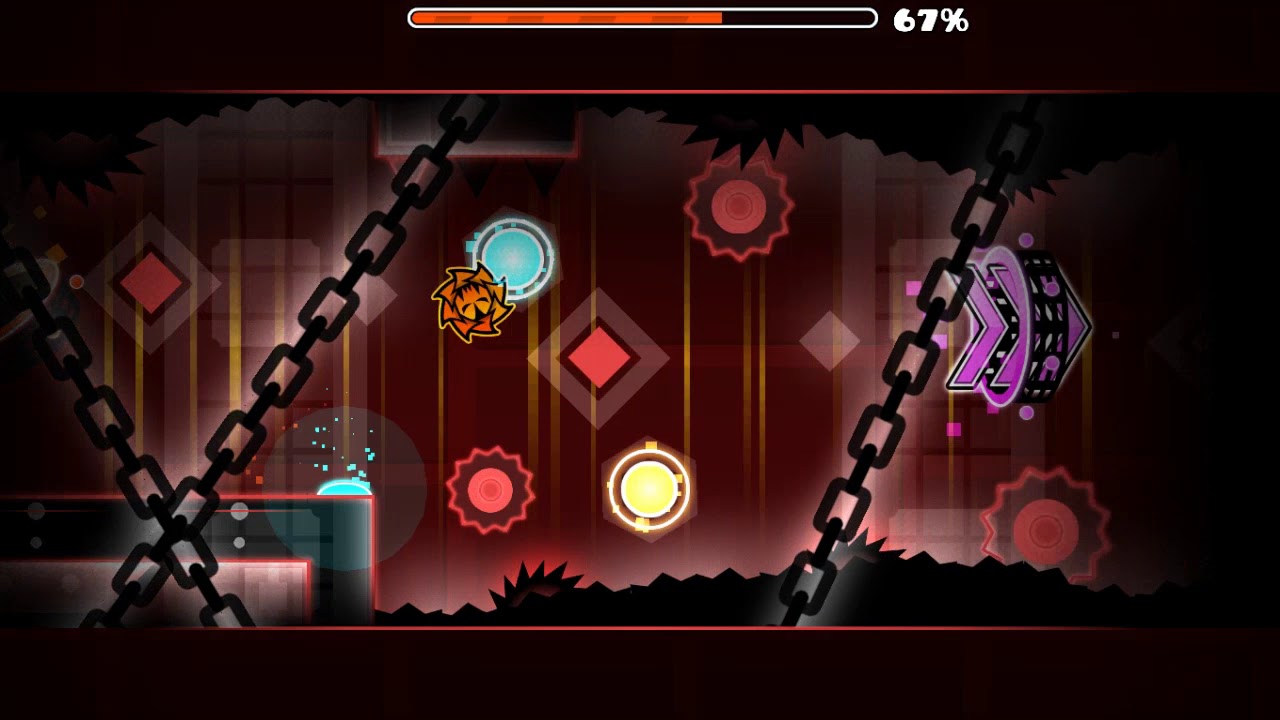 Geometry Dash- Spike Gauntlet (Level 3) Tenebris by F3lixsram & Enzore (All coins) - YouTube