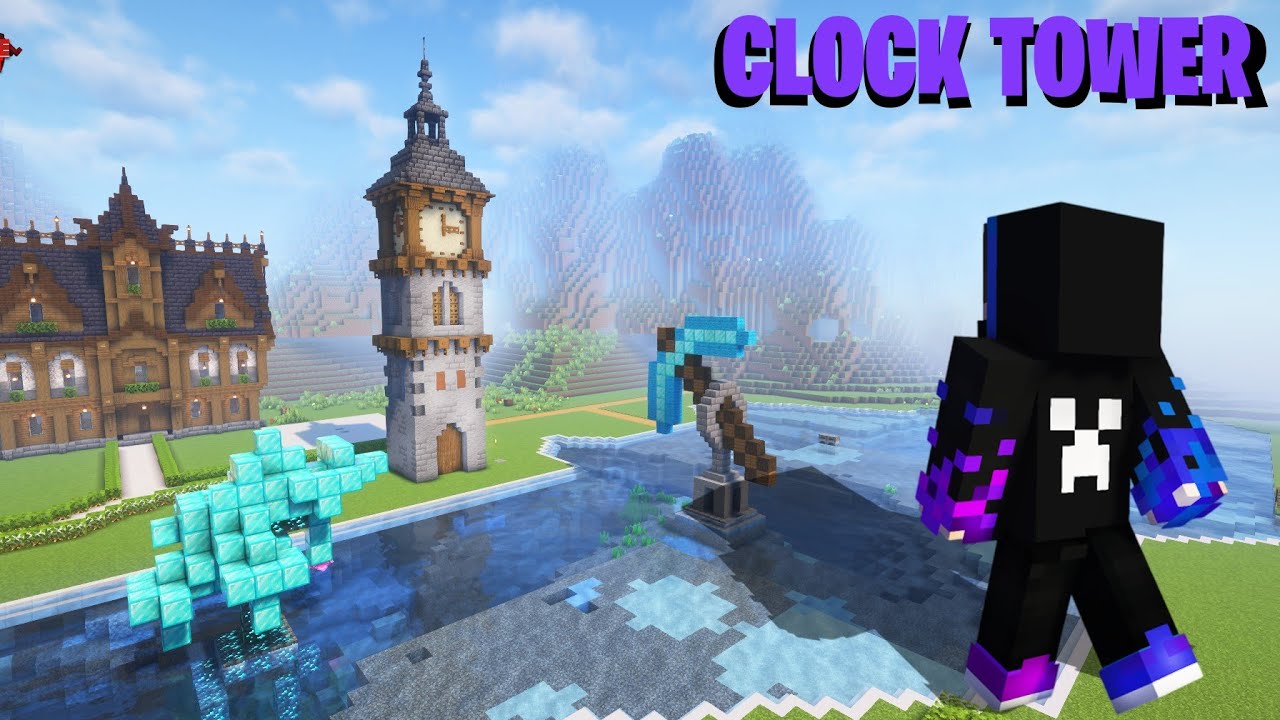 The Grand Clock Tower ⏰ | Minecraft Build - YouTube