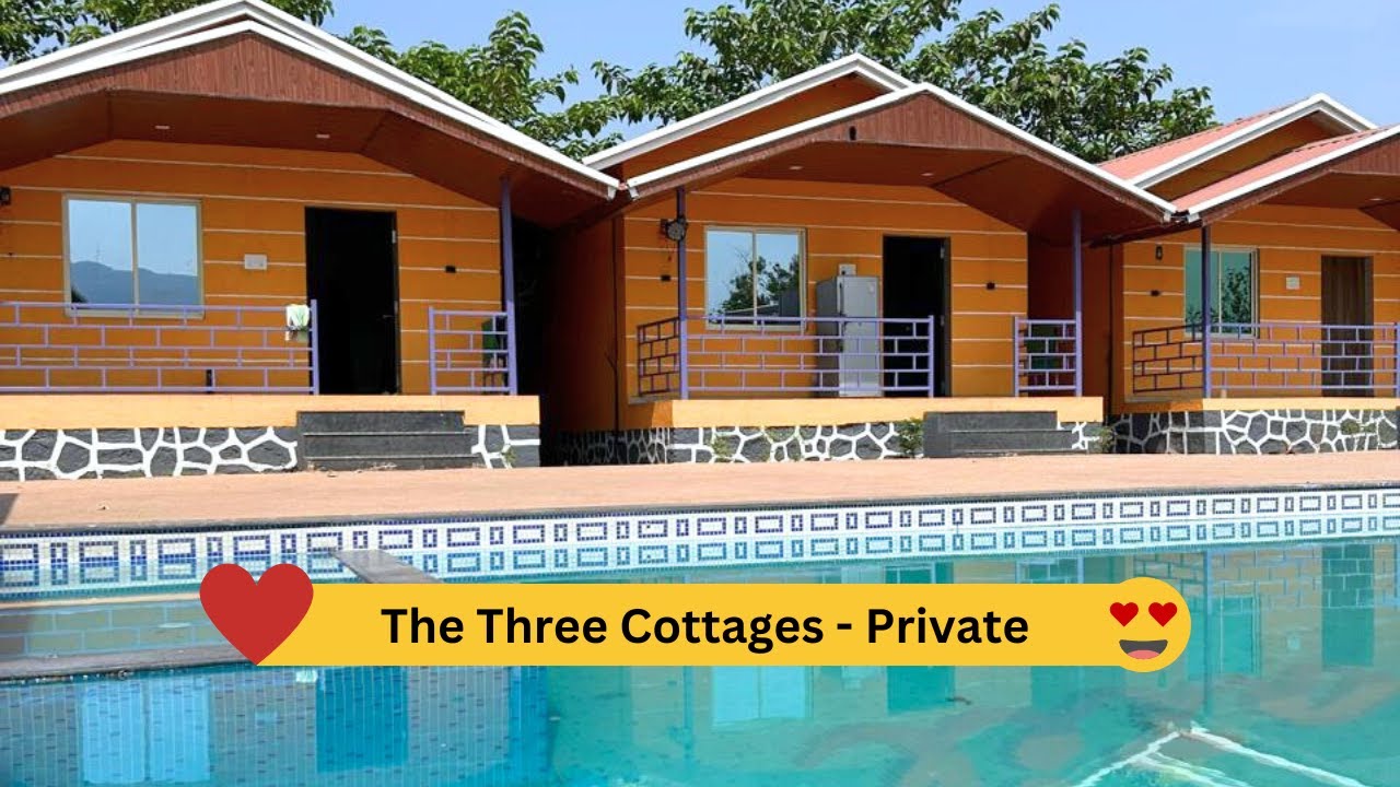 The Three Cottage 💛 | Private Property | 😍 Starts 1900/- per person ...