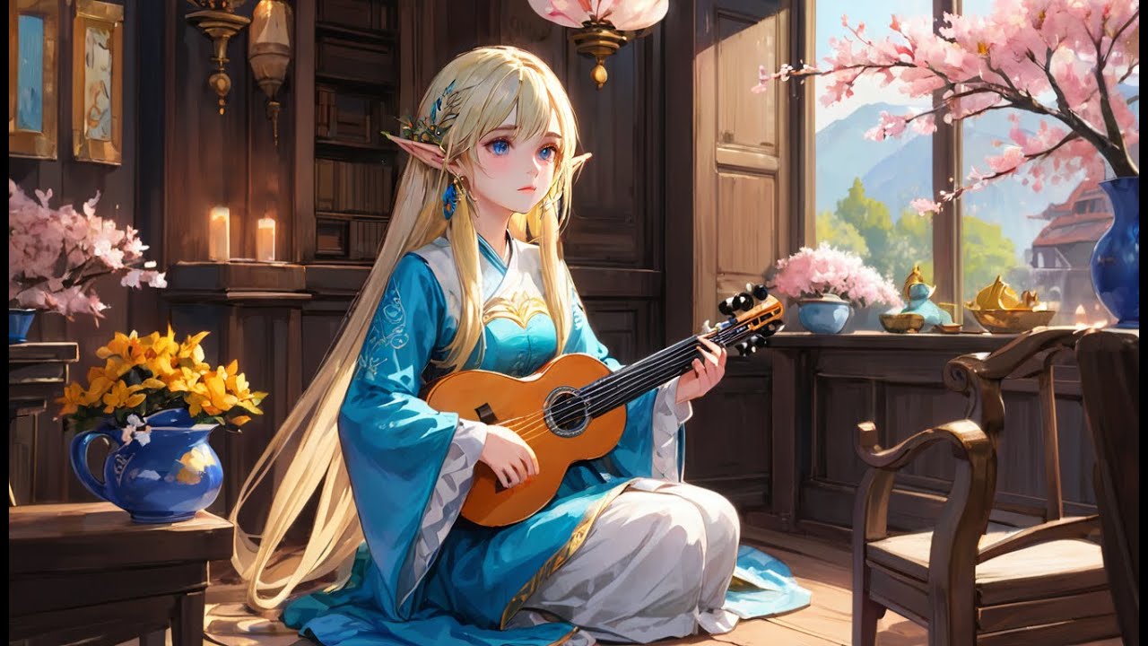 Elf of calm music- lofi, celtic, chill beat, Fantasy medieval - YouTube