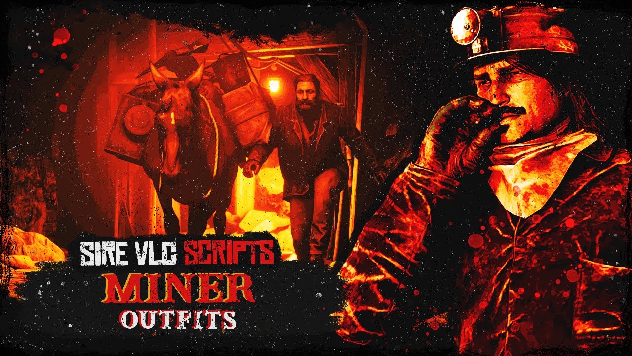 SireVLC Miner Outfits - REDM Script - YouTube