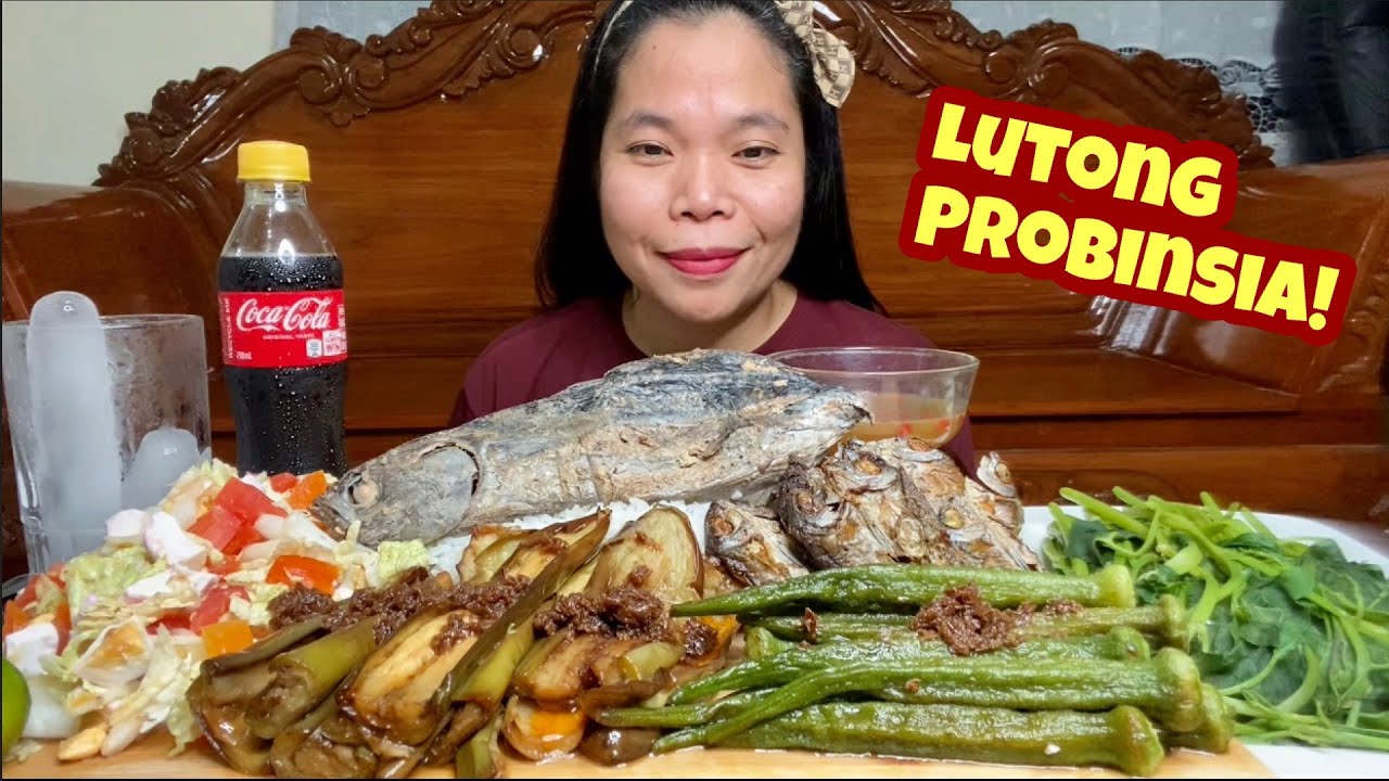 LUTONG PROBINSYA | FILIPINO FOOD MUKBANG | PANLASANG PINOY - YouTube