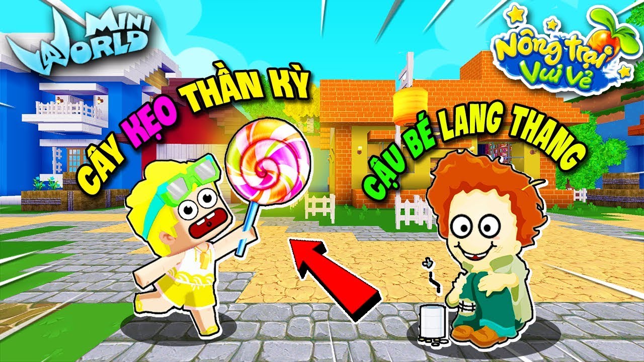 Mini World Nông Trại Vui Vẻ tập 7: VỊT ĐƯỢC TẶNG CÂY KẸO THẦN KỲ TỪ CẬU ...