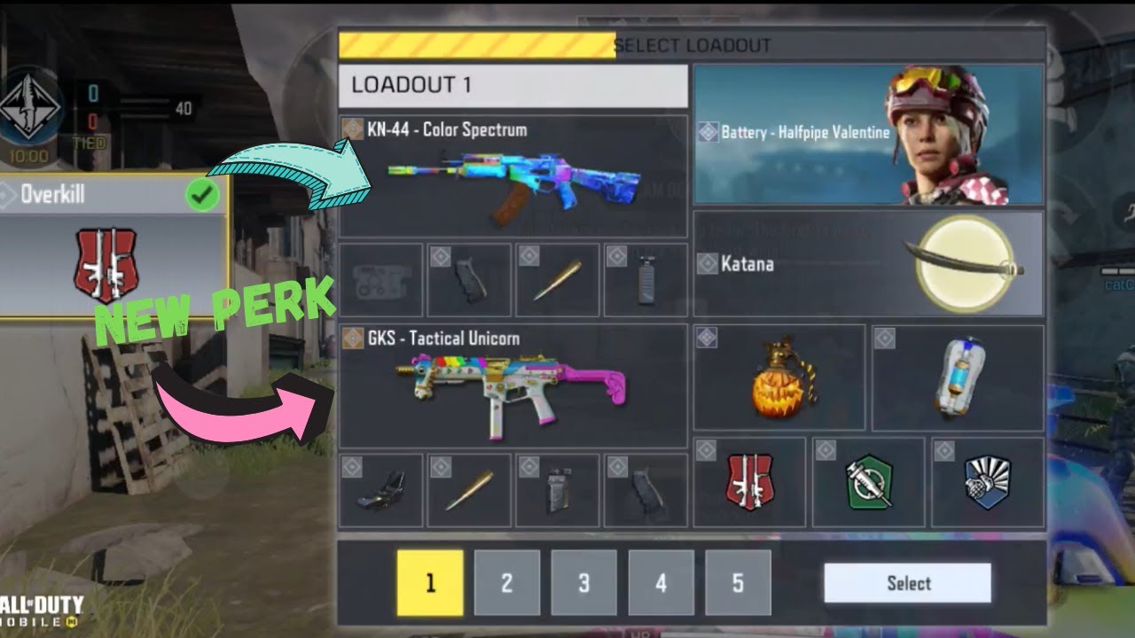 Upcoming Season 7 New Perk Overkill in cod Mobile Season 7| Call of ...