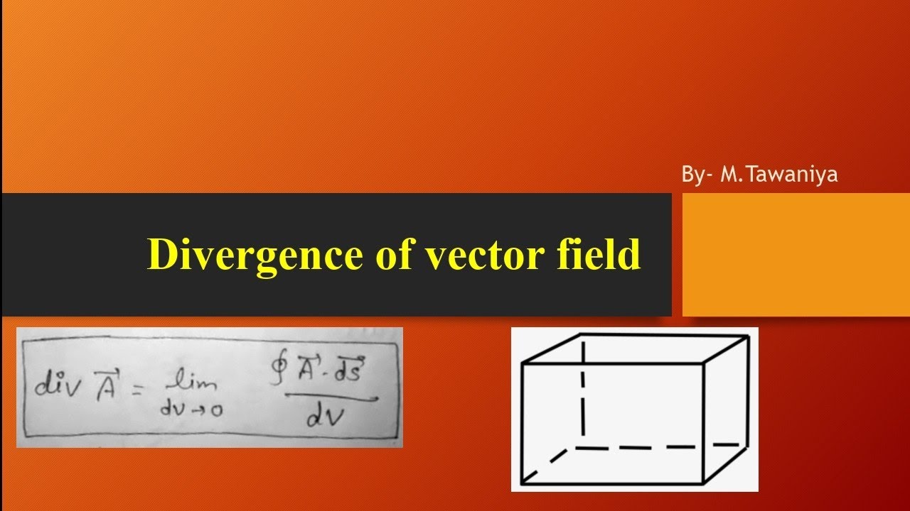 Divergence of a vector field - YouTube