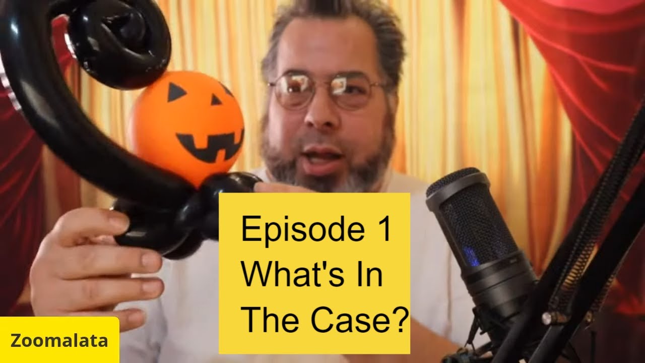 What's in the Balloon Twisters Case? Episode 1 [ Zoomalata Clubhouse ...