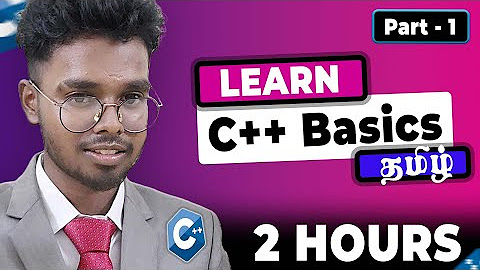 Learn c++ tamil - YouTube