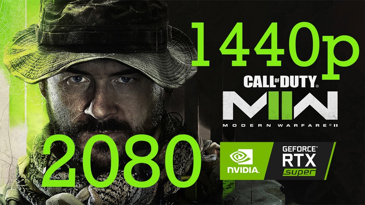 Call of Duty Modern Warfare 2 Max Settings DLSS 1440p 60FPS NVIDIA RTX ...