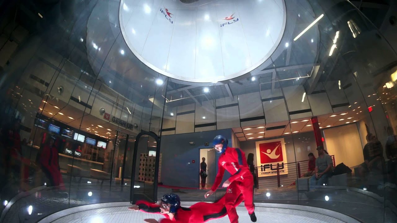 iFly Indoor Skydiving Chicago, IL - YouTube