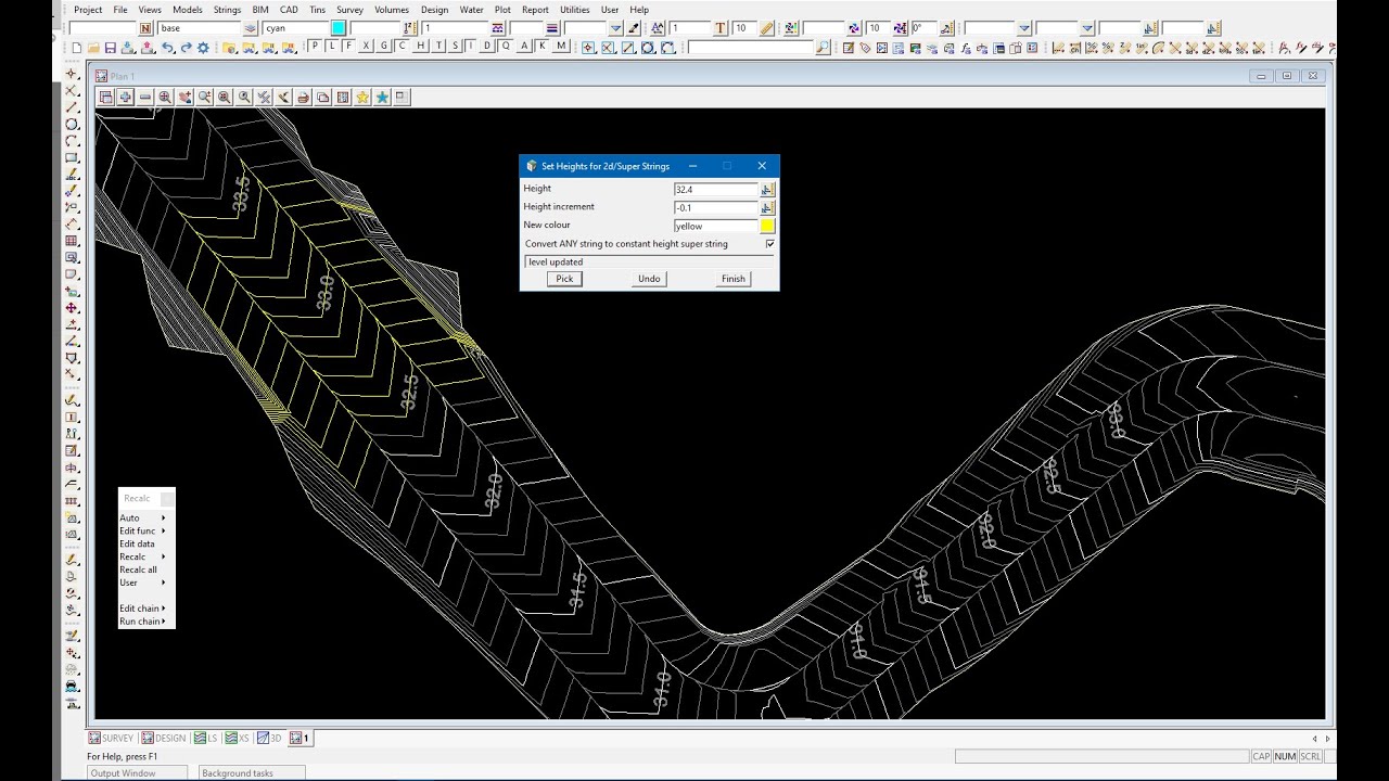 Contour levels - Set heights for 2d/Super Strings - YouTube
