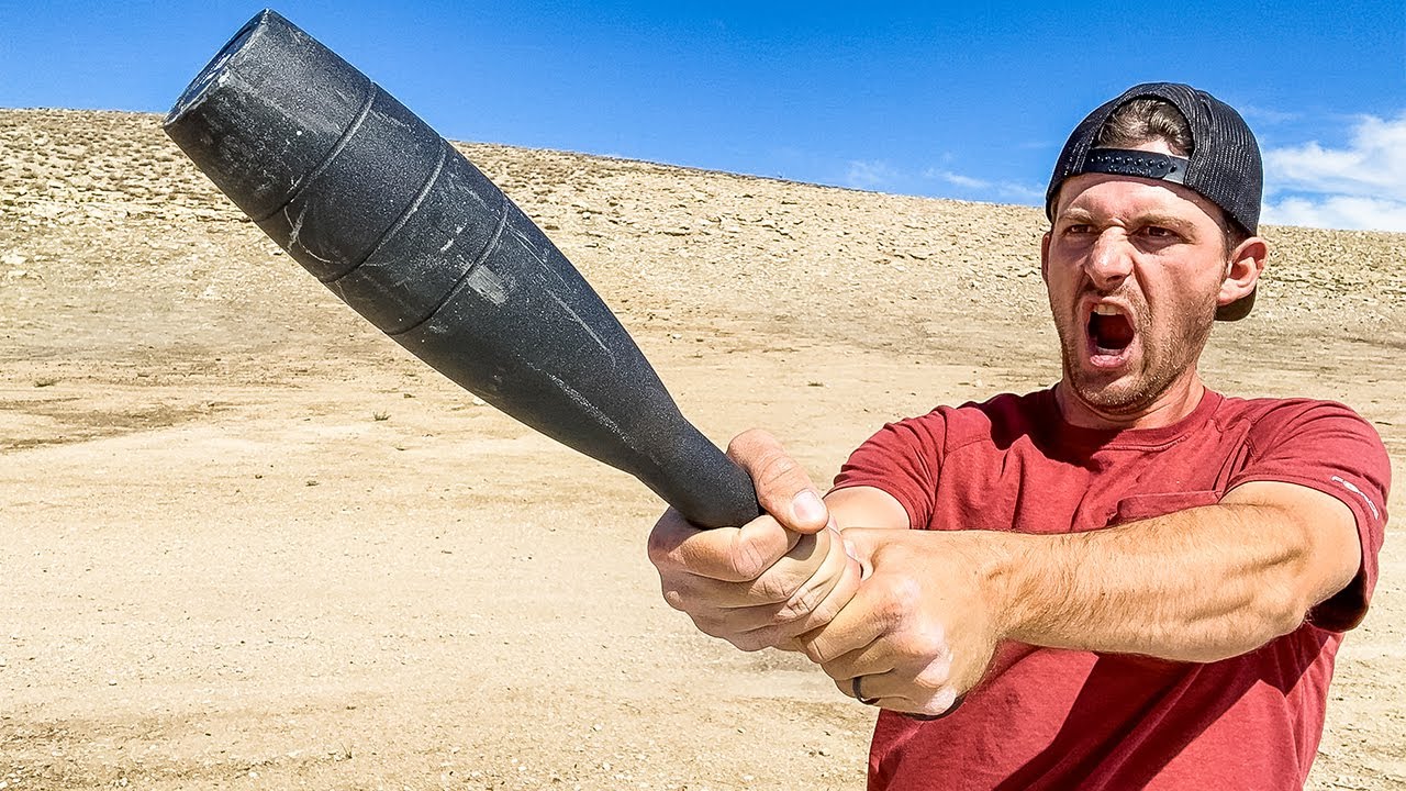 Worlds First Bulletproof Baseball Bat! - YouTube