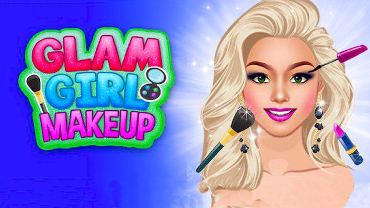 Glam Girl Makeup - Children's game for Girls | Android Gameplay - YouTube