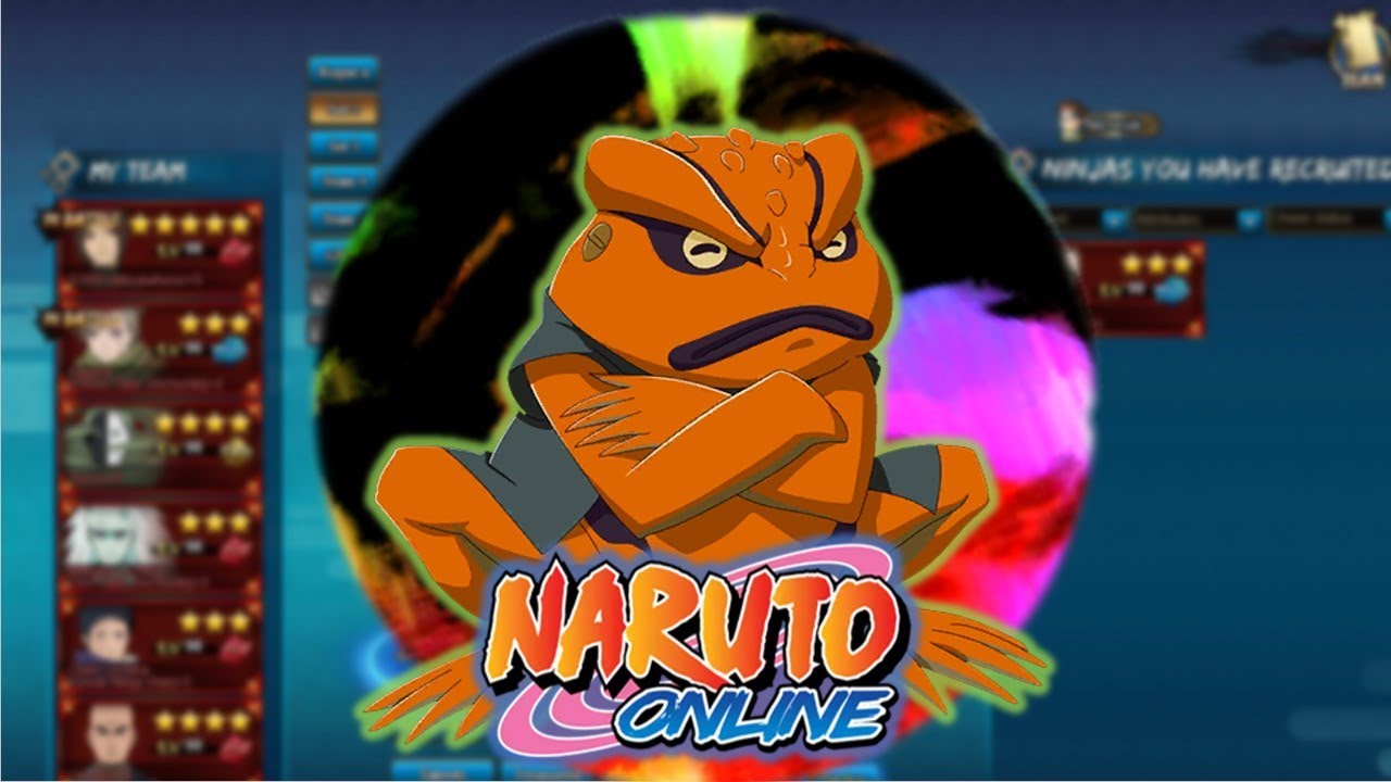I Summoned a Giant Frog || Naruto Online - YouTube