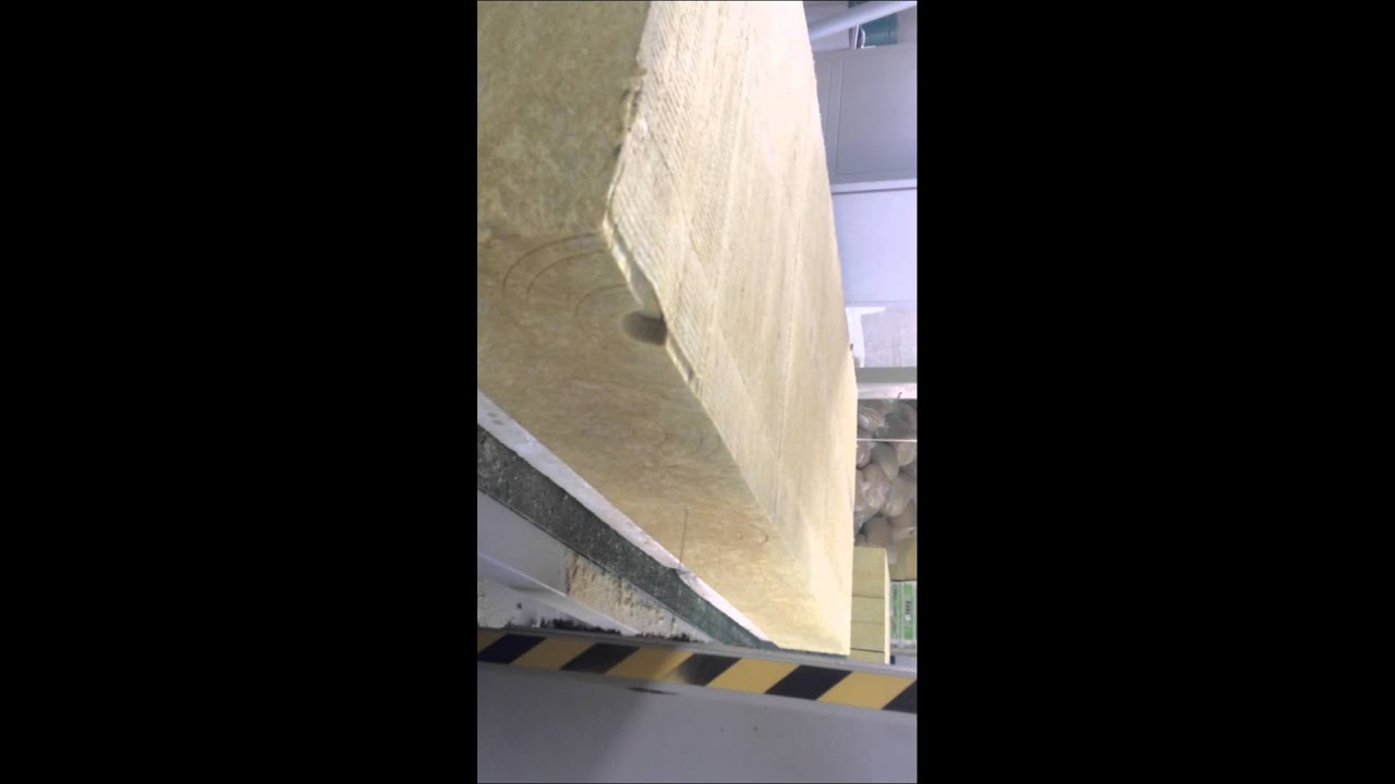 fast wire cnc cutter cutting rock wool - YouTube