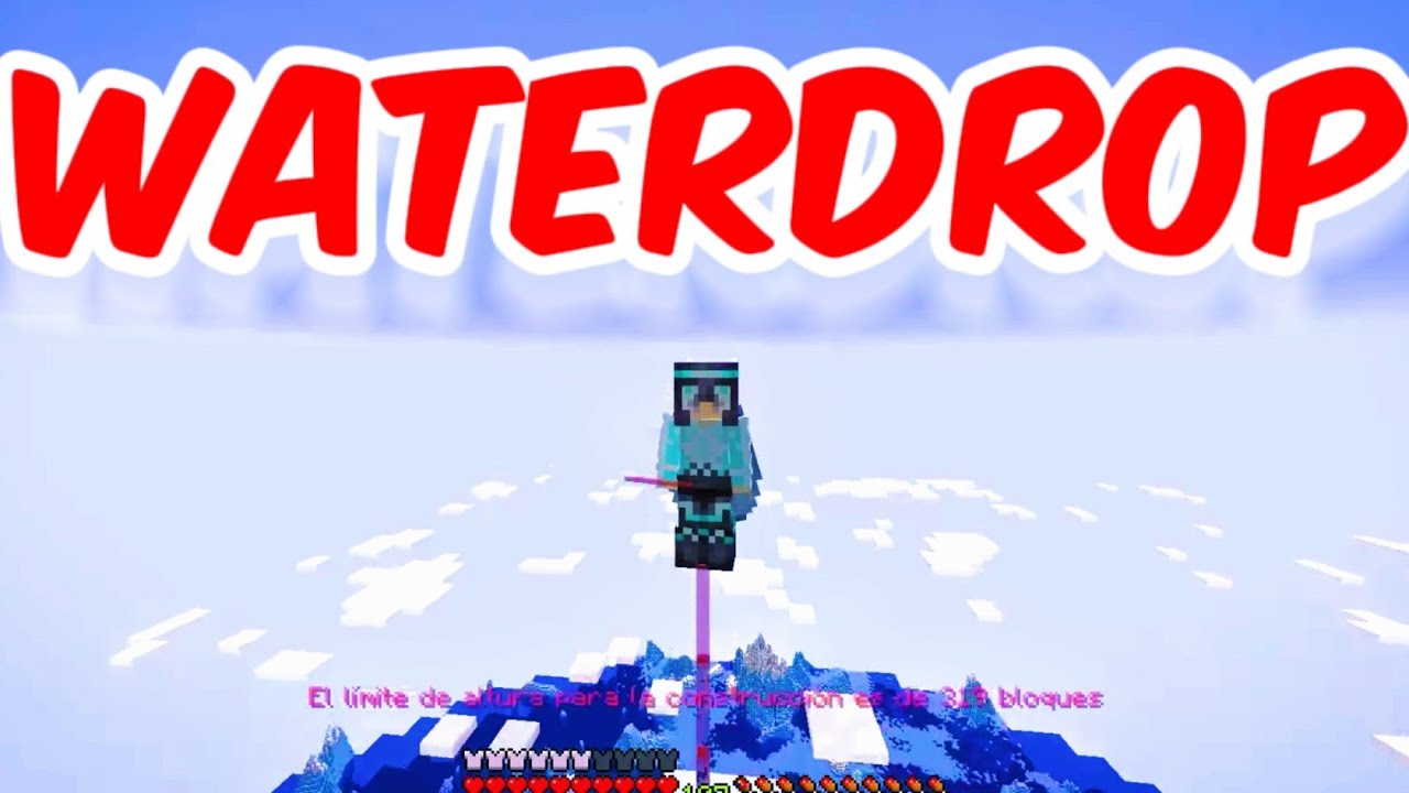 El WATERDROP mas ALTO de MINECRAFT que he hecho - YouTube