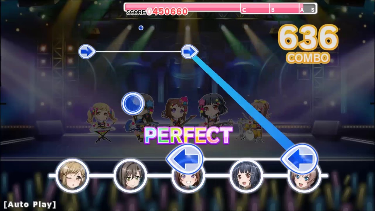 【デレステ】God knows.../Poppin'Party【創作譜面】 - YouTube