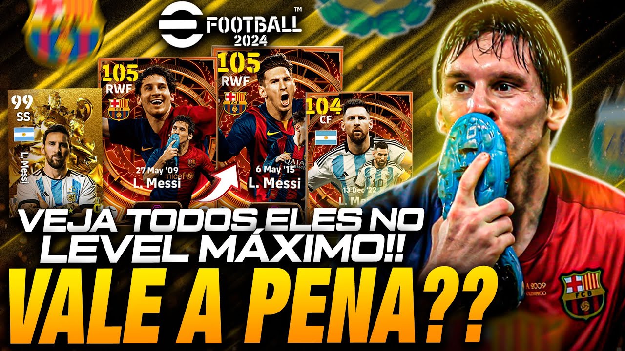 🚨🔥 OS NOVOS L. MESSI BIG TIME COM EFEITO ÍMPETO VALEM A PENA? VEJA ELES ...