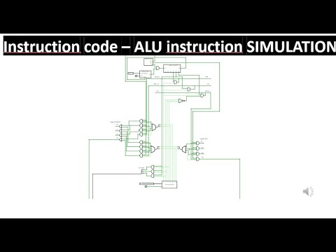 ALU instruction SIMULATION - Control Unit - Scott's CPU - How computers ...