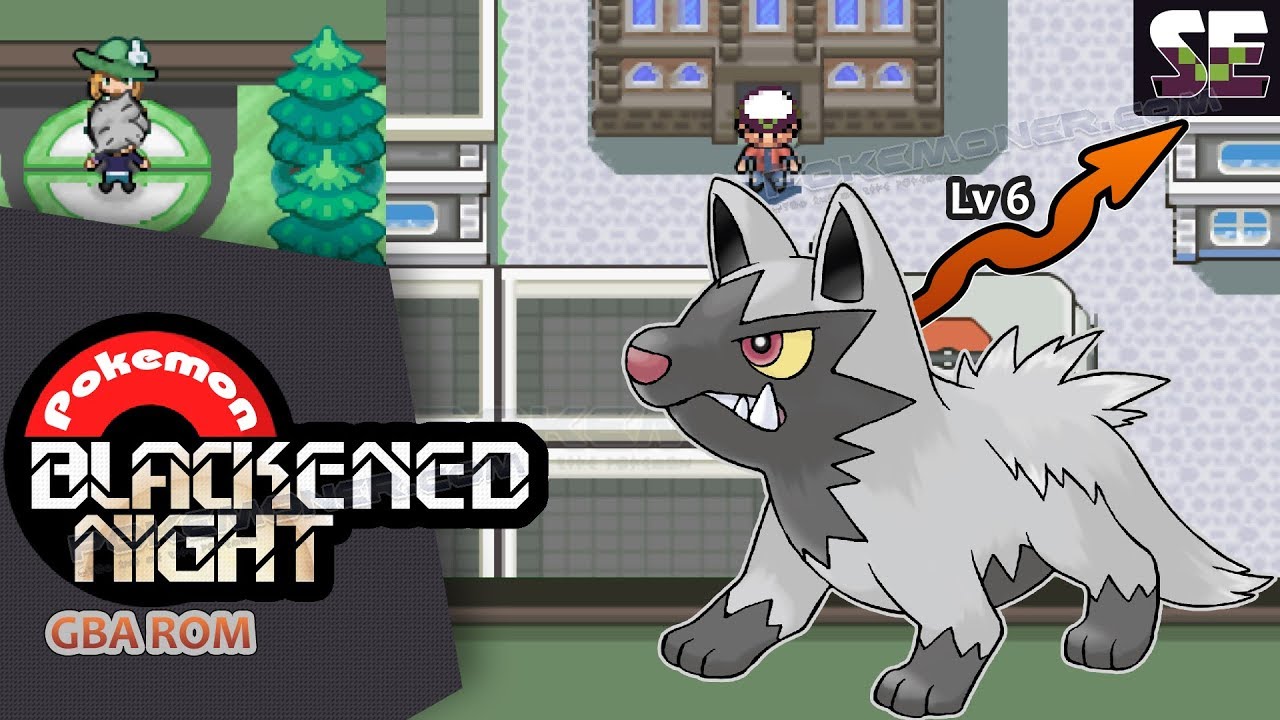 [GBA] Pokemon Blackened Night - The Graphics is from Pokemon Black ...