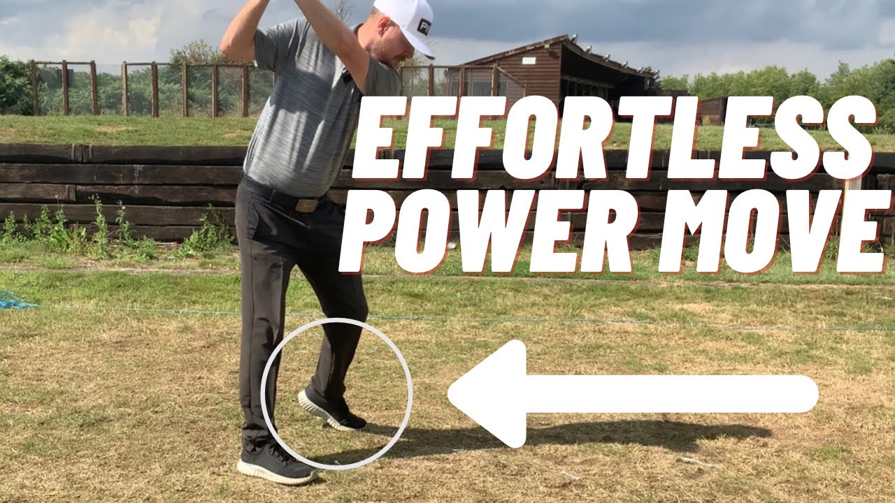 DO THIS ONE SIMPLE MOVE TO CREATE EFFORTLESS POWER TO YOUR GOLF SWING ...