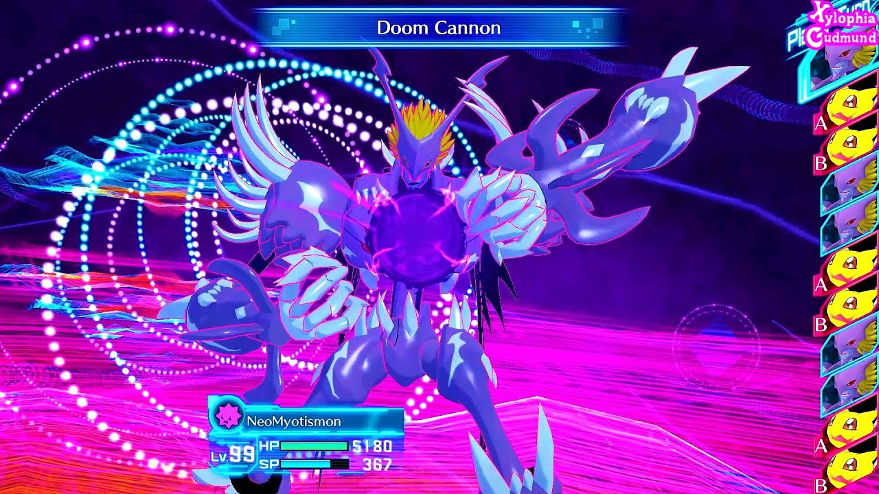 『Xylophia Gudmund』 Punimon DemiMeramon Gizamon Devidramon NeoDevimon to ...